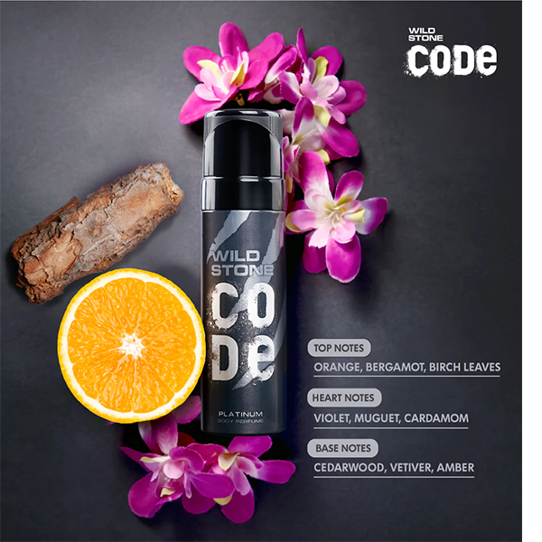 Wild Stone CODE Platinum Body Perfume 120ml